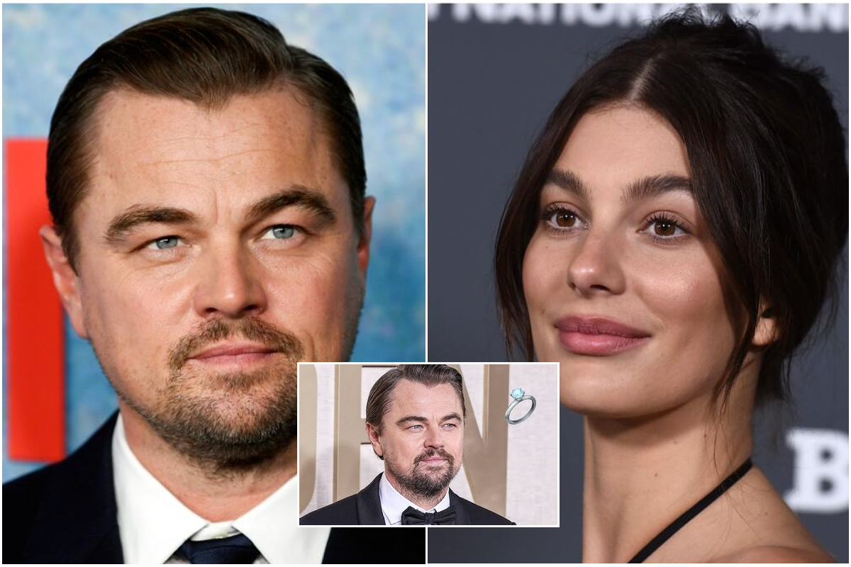Video of actor Leonardo DiCaprio officially proposing to 26-year-old supermodel Vittoria Ceretti ...